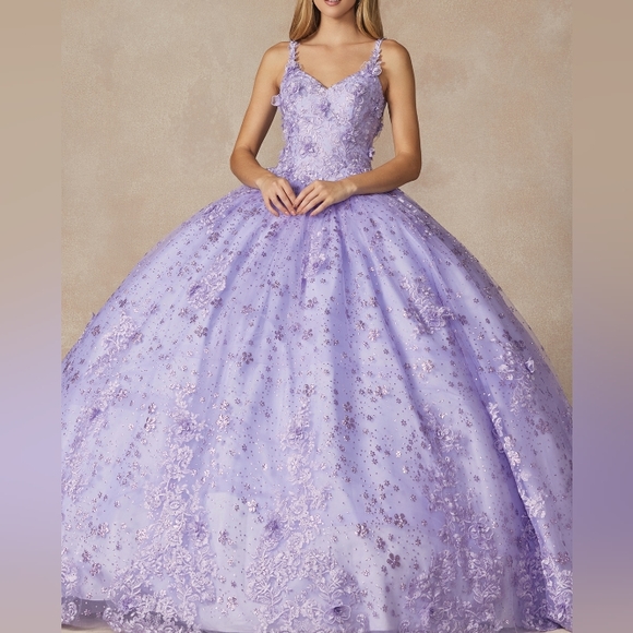 1446 | Dresses | Purple Lilac Off The Shoulder Long Floral Design ...